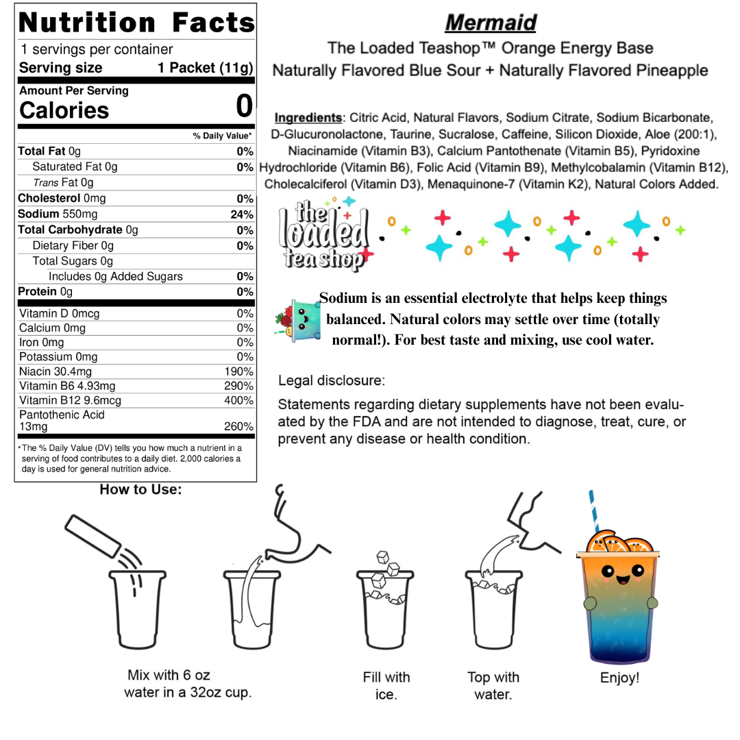 Mermaid – The Loaded Tea Shop