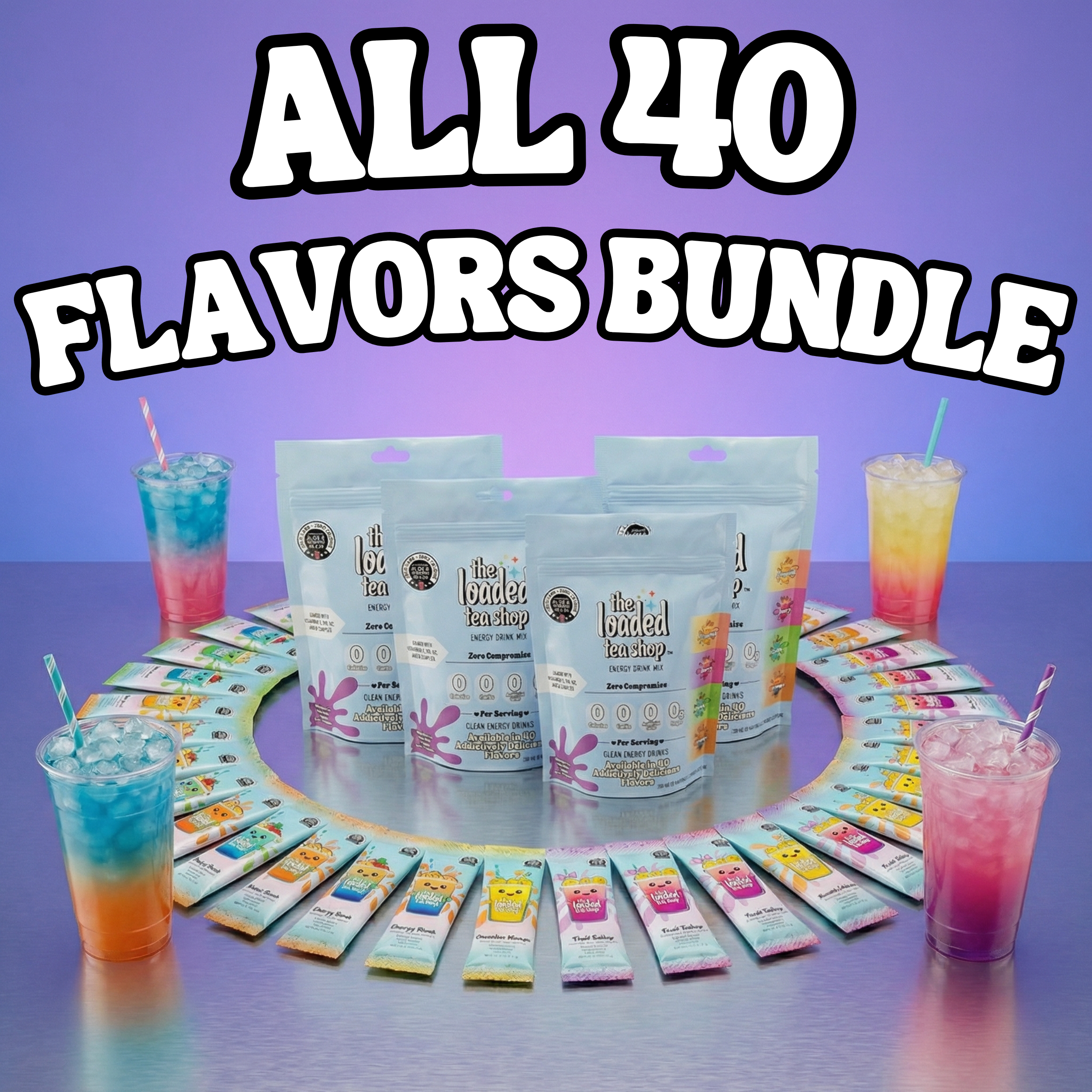 All 40 Flavors Bundle – The Loaded Tea Shop